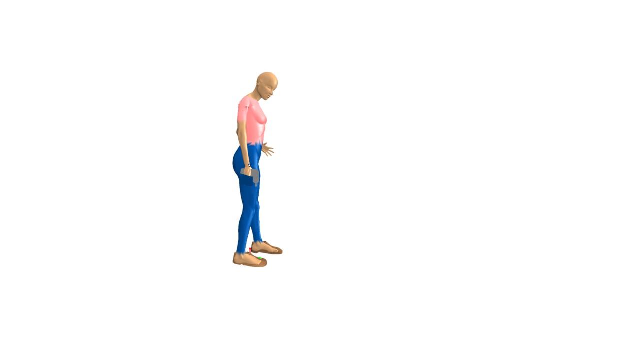 pistol grip horizontal